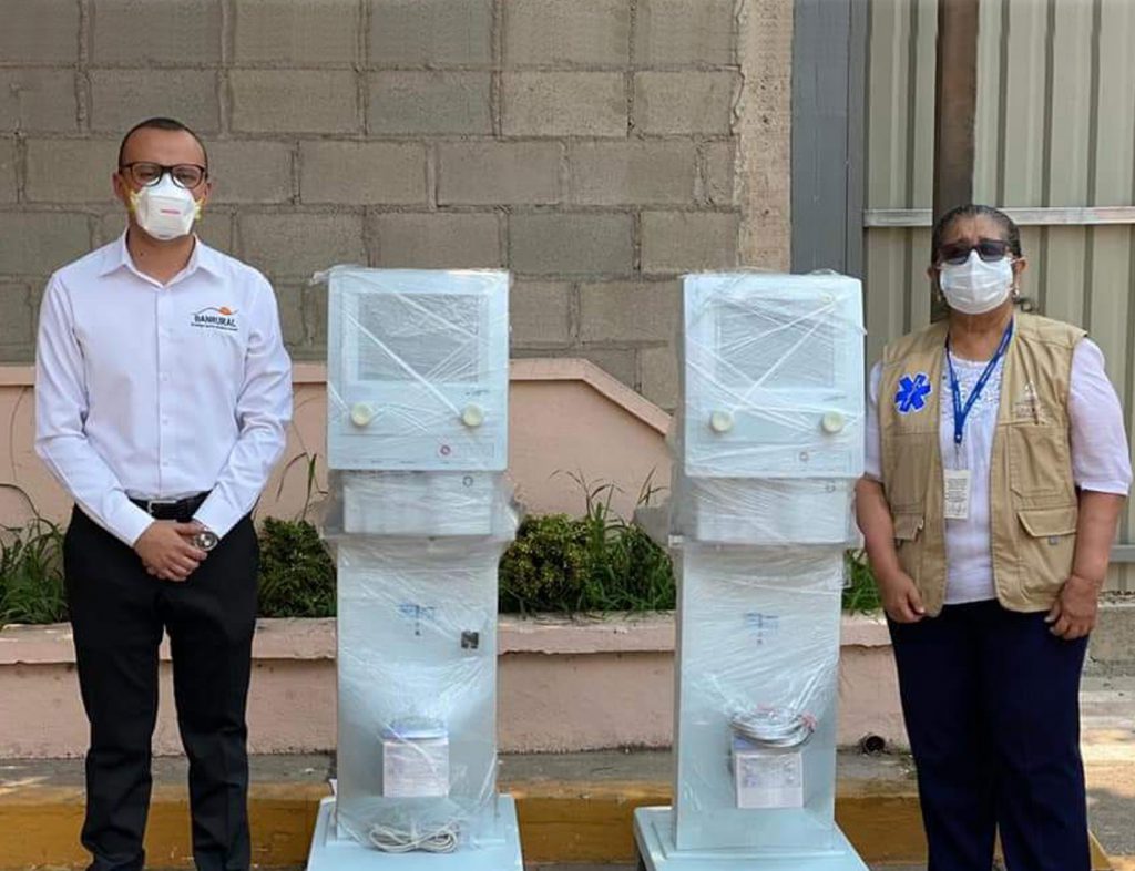 Banrural | Entrega de donativo AHIBA COVID-19
